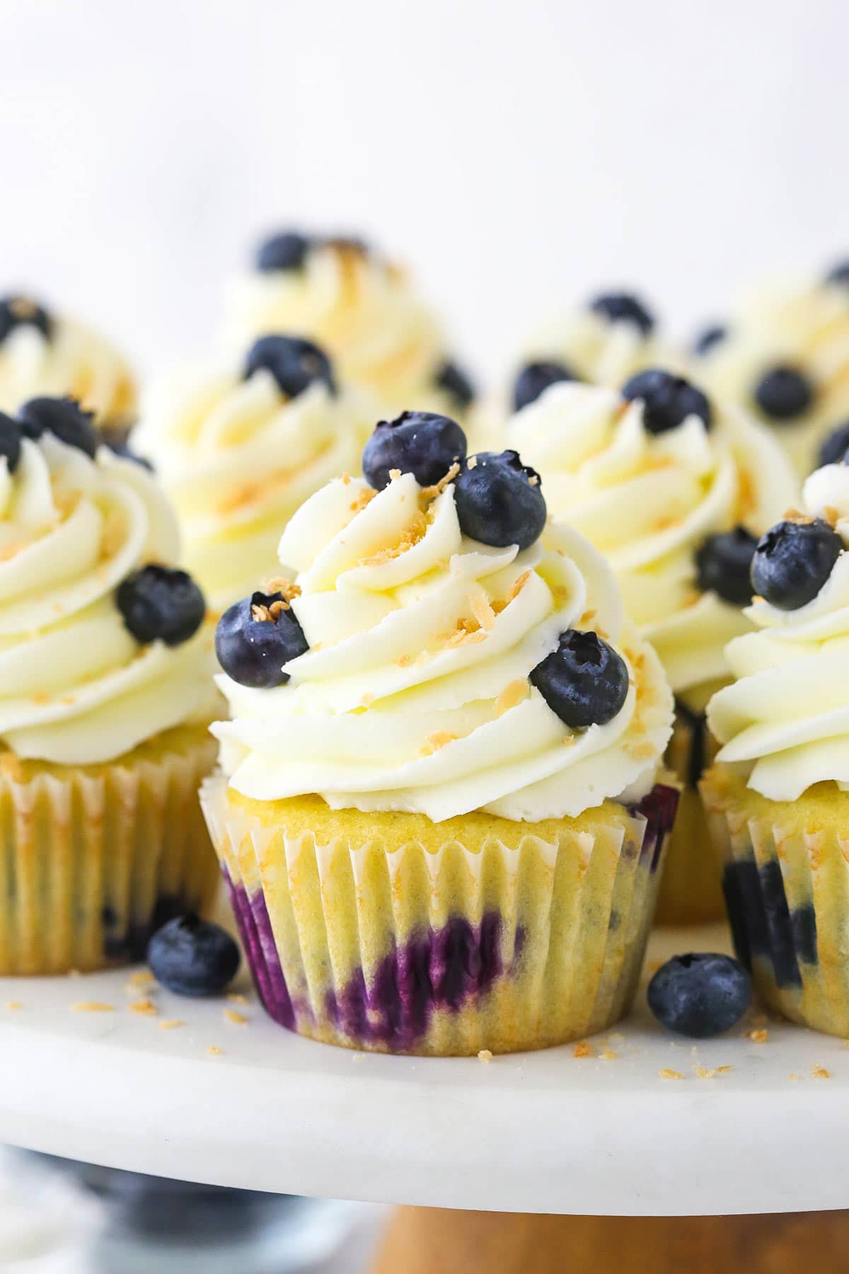 Blueberry Coconut Cupcakes – Krave Cuisine